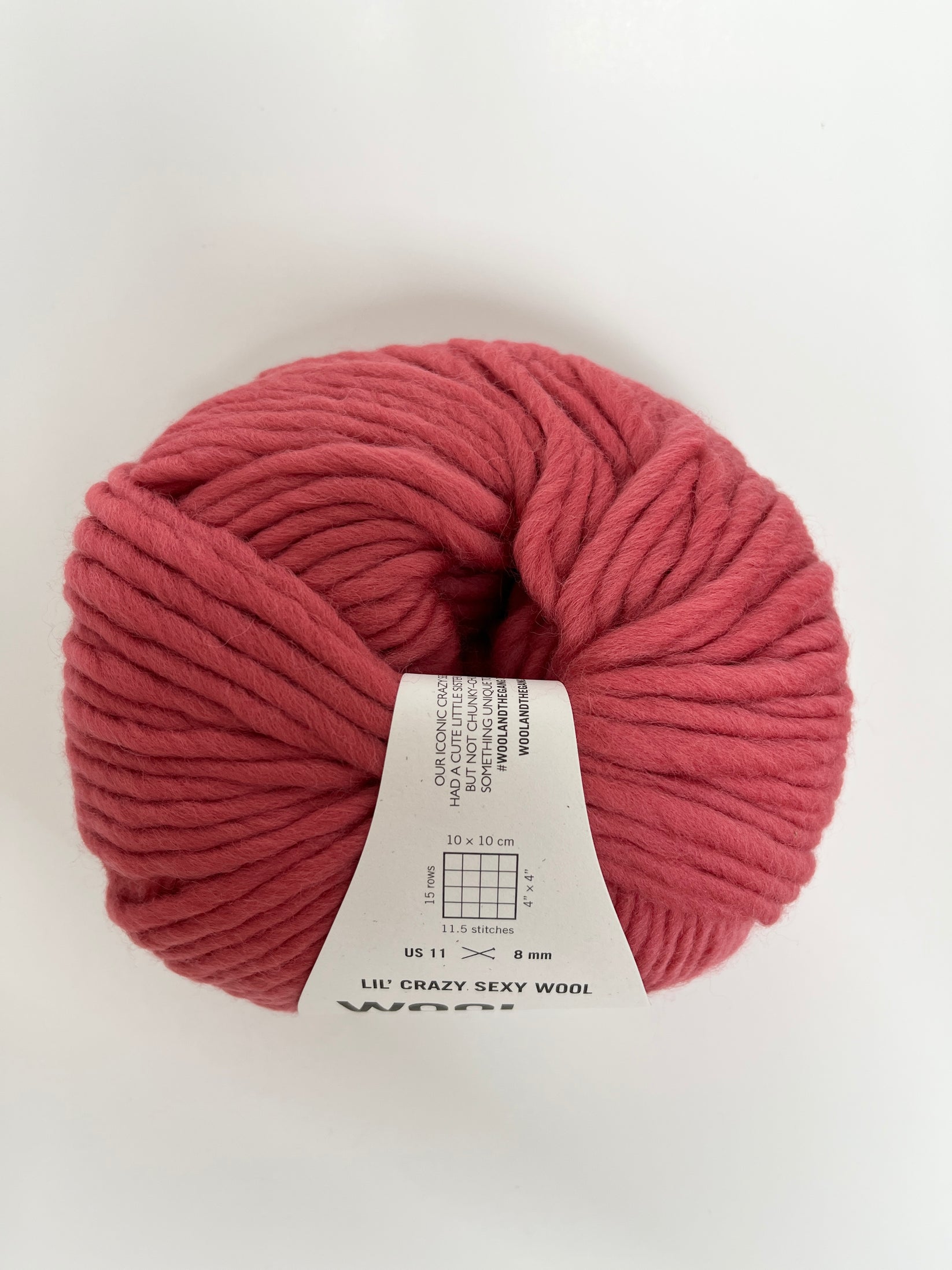 Wool and the Gang Lil' Crazy Sexy Wool - Raspberry Pink – Alpine Fiber Co